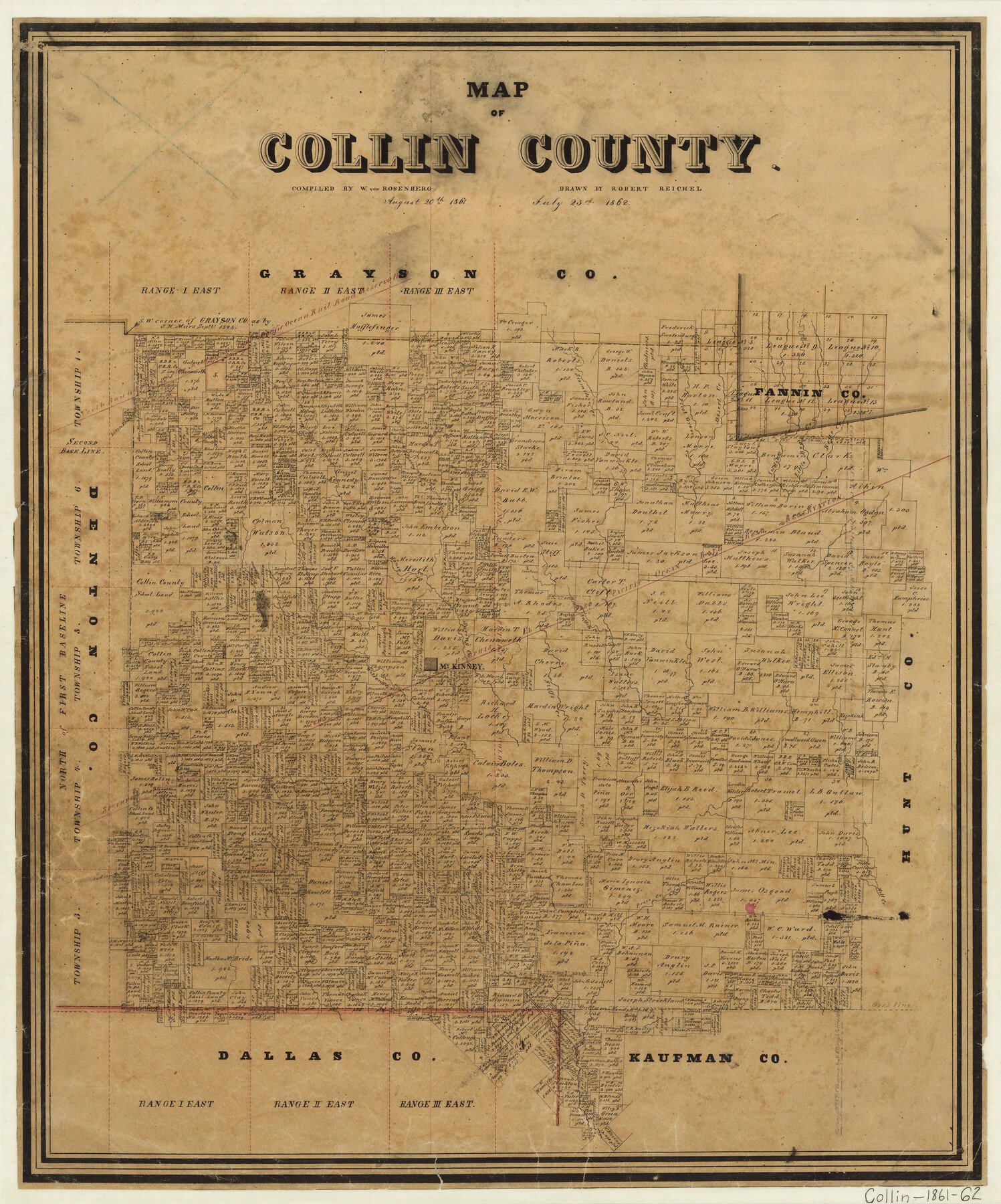Map of Collin County | Legacy of Texas